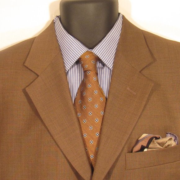 Baroni | Suits & Blazers | Mens Suit 3 Button Wool | Poshmark